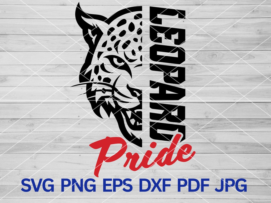 Leopard Pride Svg, Leopard Svg, Leopards Svg, Leopard Cut File for ...