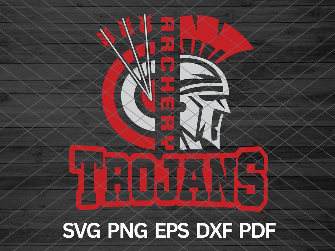 High School Trojans Archery Svg, Trojans Svg, Trojans Pride Svg ...