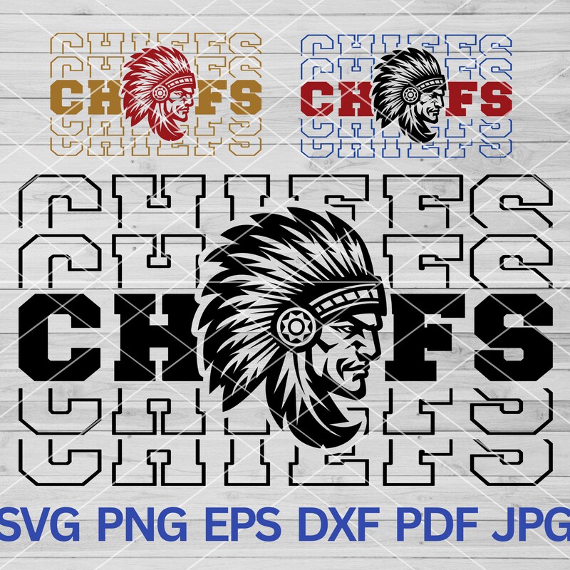 Chiefs Svg - Etsy