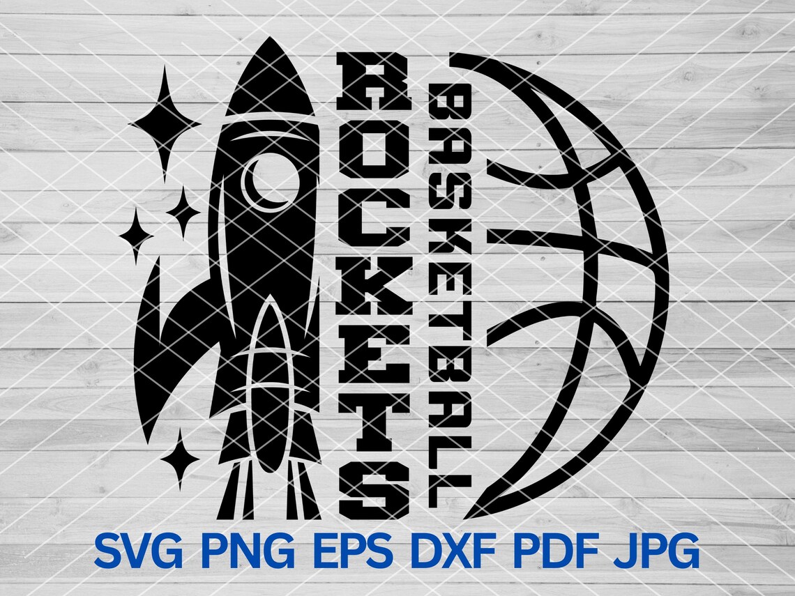 High School Rockets Basketball Svg, Rockets Mascot Svg, Rockets Svg ...