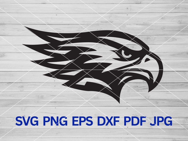 Hawk Svg American Hawks Svg Hawk Mascot Hawk Cut Files - Etsy