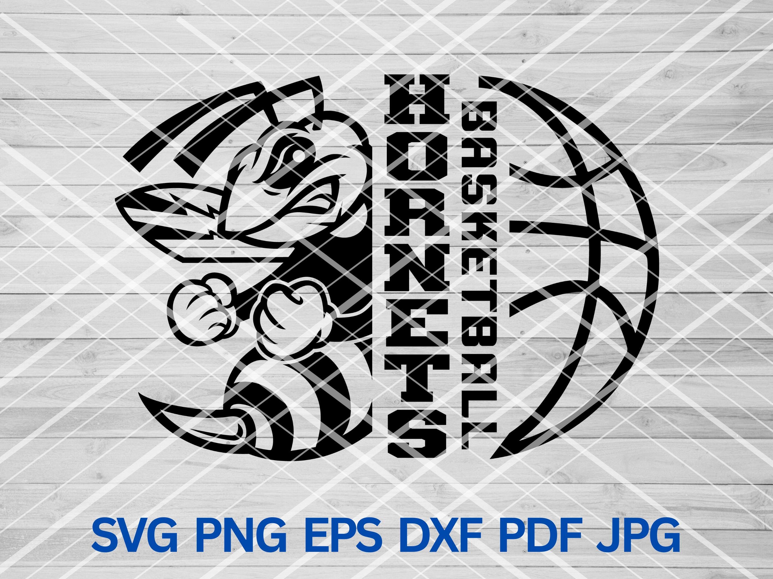 High School Hornets Basketball Svg, Hornets Svg Cut Files, Hornets ...