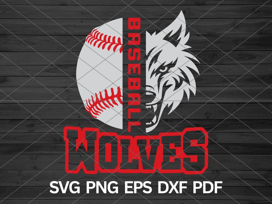 High School Wolves Baseball Svg, Wolves Pride Svg, Wolf Svg, Wolves Svg ...