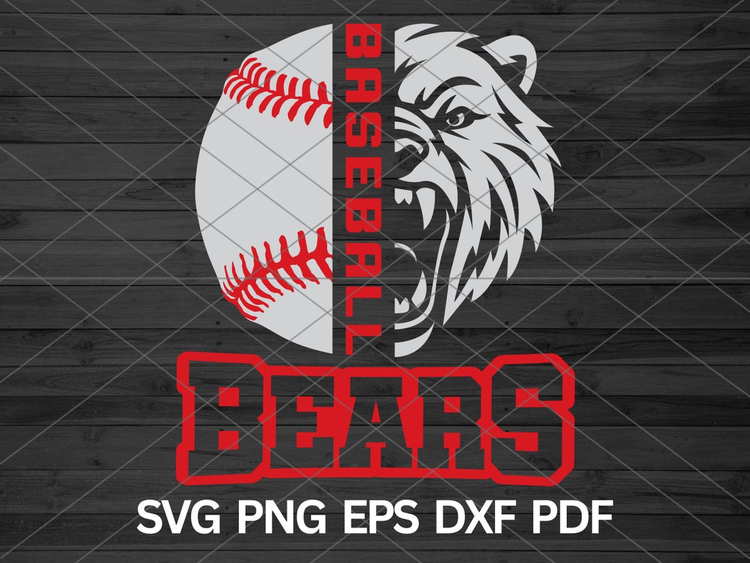 High School Bears Baseball Svg, Bear Svg, Bears Svg, Bears Pride ...