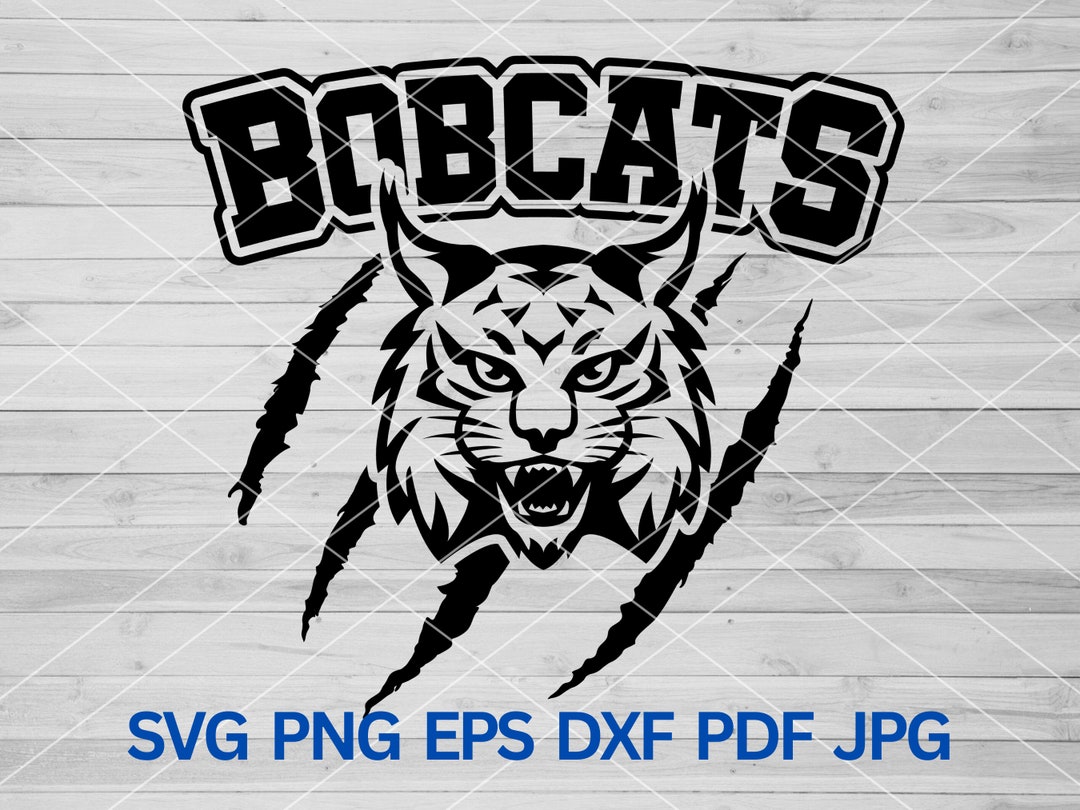 Bobcats Svg, Bobcat Svg, Bobcats Cut Files Cricut Svg, Bobcats School ...