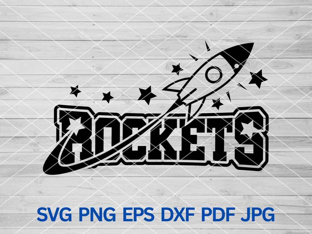 High School Rockets Mascot Svg, Rockets Flame Svg, Rockets Svg Cut File ...