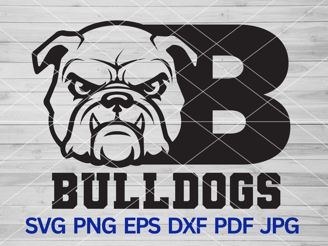 Bulldogs Svg Bulldog Svg Bulldogs Sports SVG Cut File for - Etsy