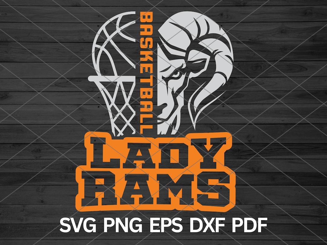 High School Lady Rams Basketball Svg, Lady Rams Svg, Rams Svg Cut Files ...