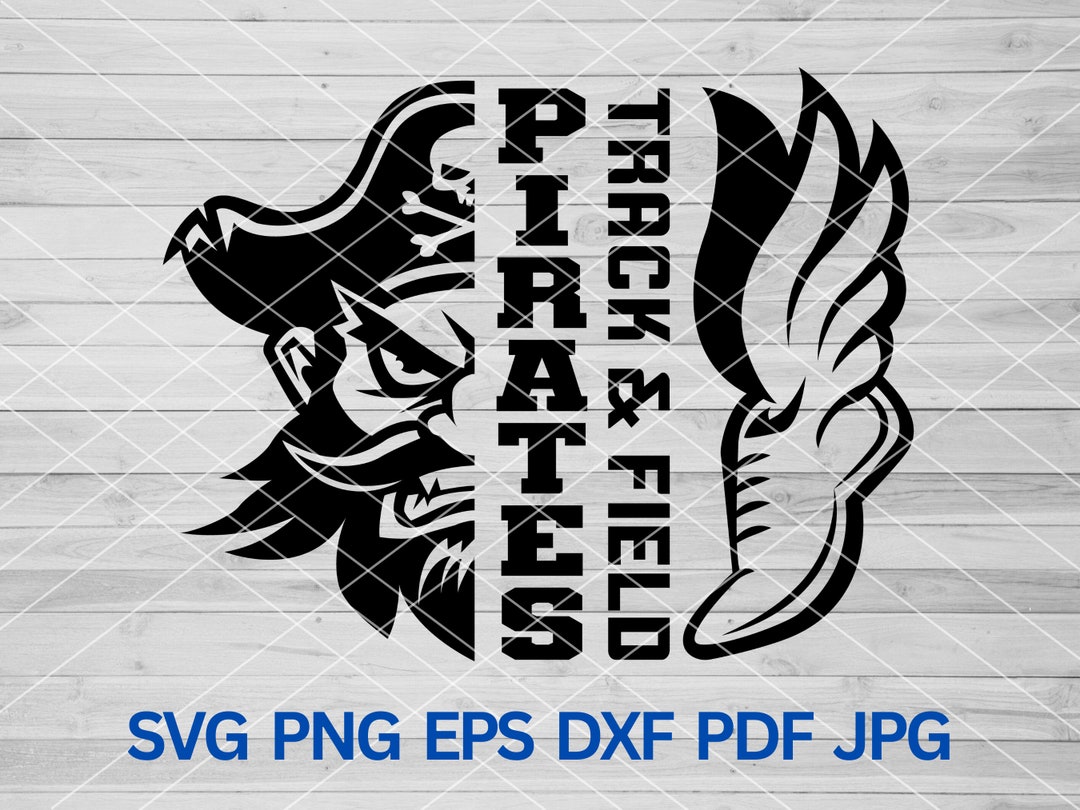 Pirates Track & Field Svg, Pirates Track and Field Svg, Pirates Svg ...
