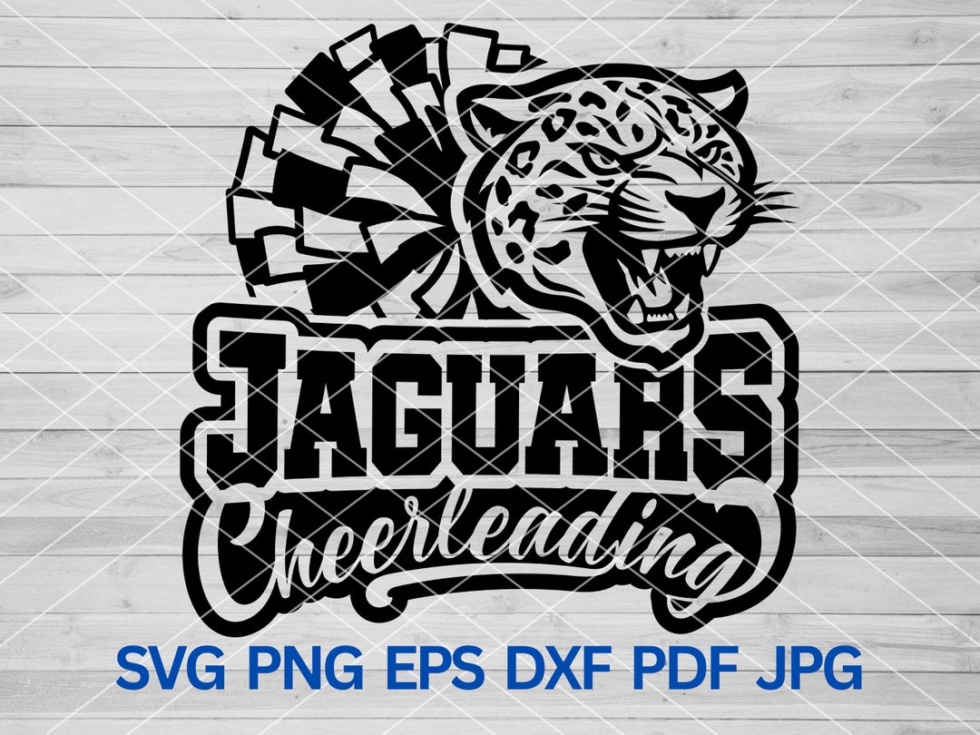 Jaguars Cheerleading Svg, Jaguars Svg, Jaguars Mascot Svg, Jaguars ...