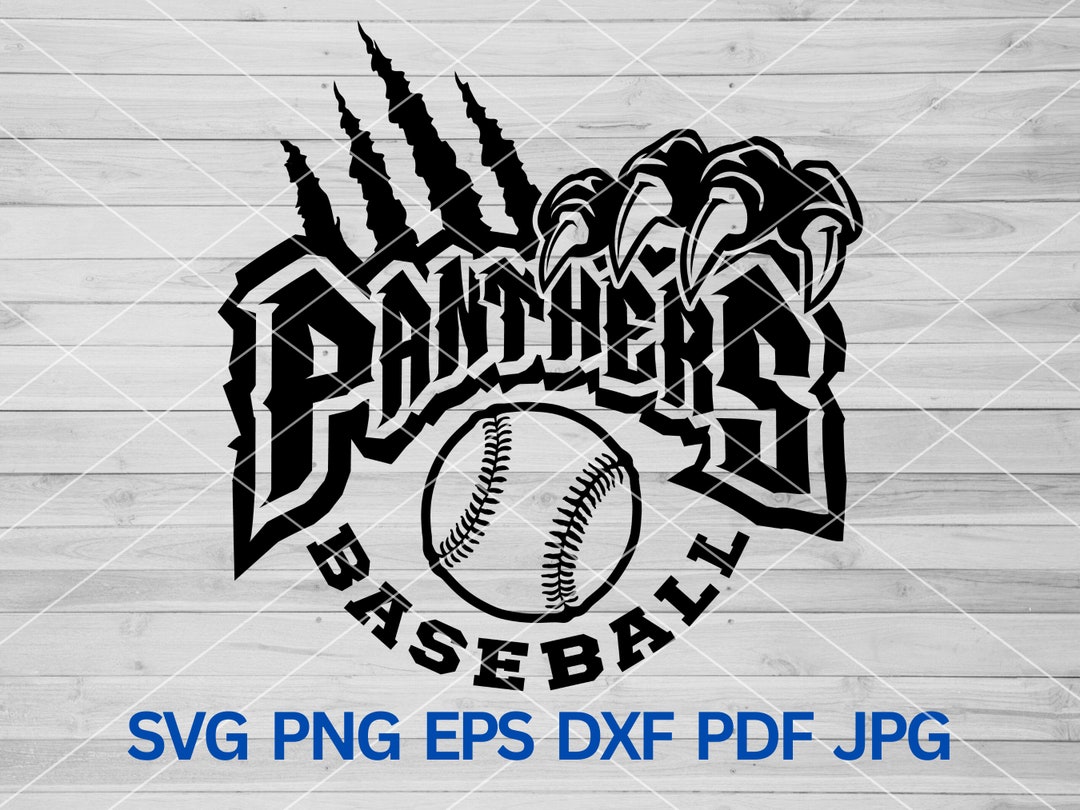 High School Panthers Baseball Svg, Panthers Pride Svg, Panther Svg ...