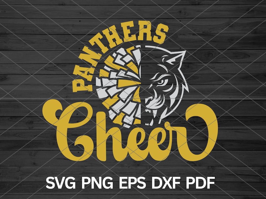Panthers Cheer Svg, Panthers Pride Svg, Panther Svg, Panthers Svg ...
