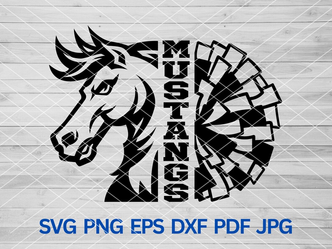 High School Mustangs Cheer Svg, Mustangs Pride Svg Mustangs Svg ...