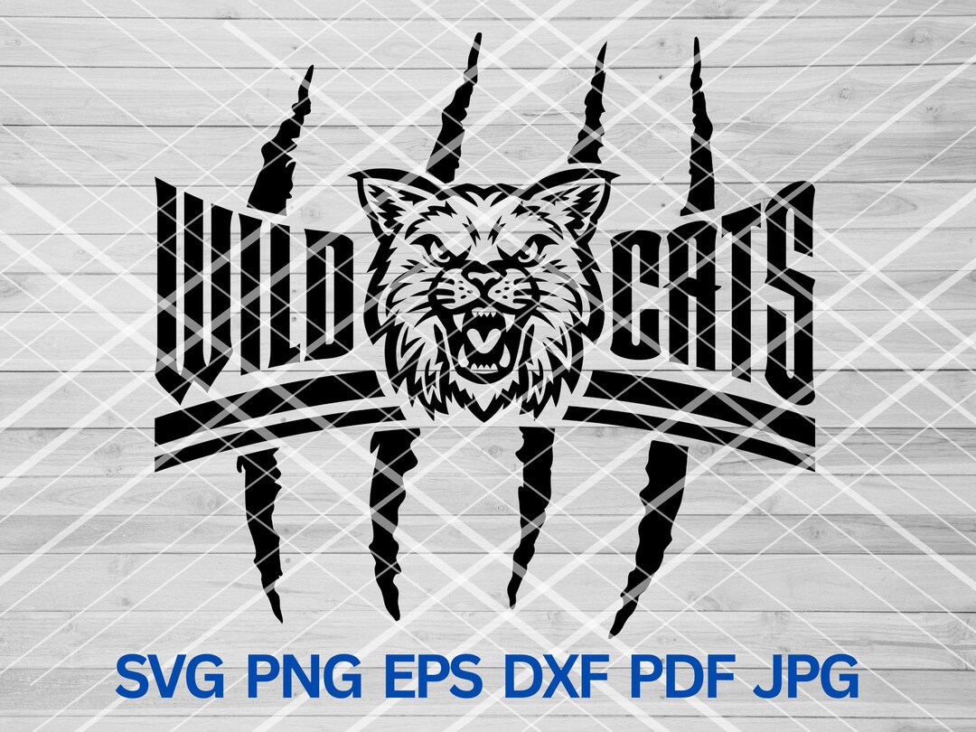 Wildcat SVG, Wildcats Svg Cut File for Cricut, Wildcats Mascot Svg ...