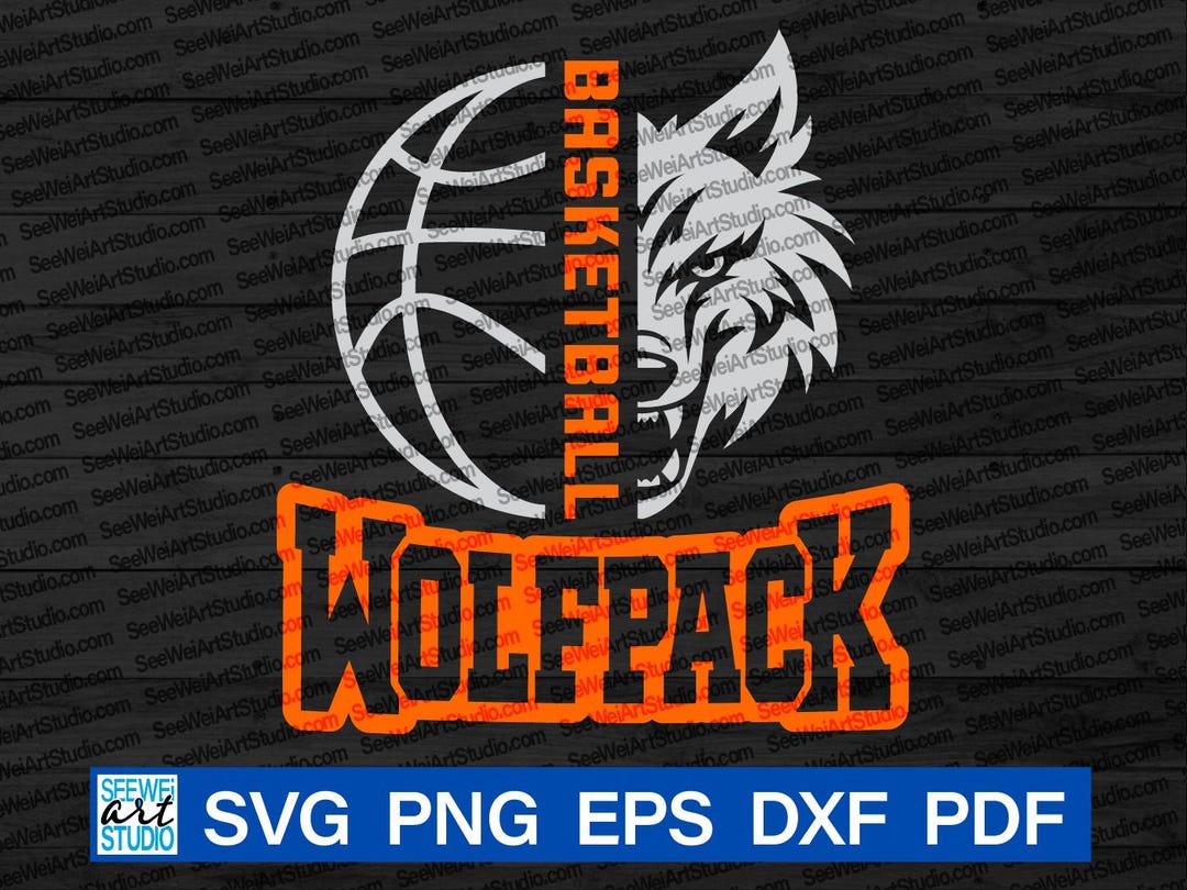 High School Wolfpack Basketball Svg, Wolfpack Pride Svg, Wolfpack Svg ...