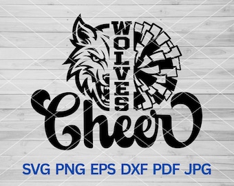 High School Wolves Football Svg, Wolf Pride Svg, Wolf Svg, Wolves Svg ...