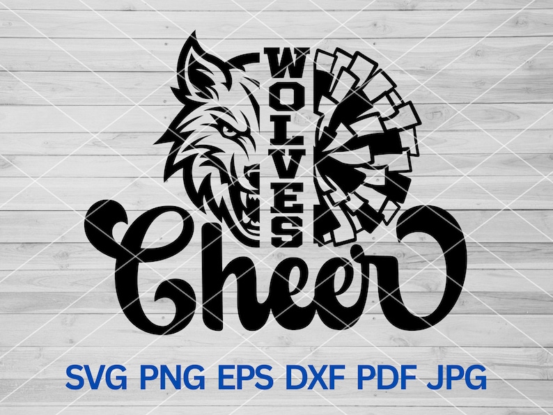 Wolves Cheer Svg, Wolf Pride Svg, Wolf Svg, Wolves Svg, Wolves Cheer ...
