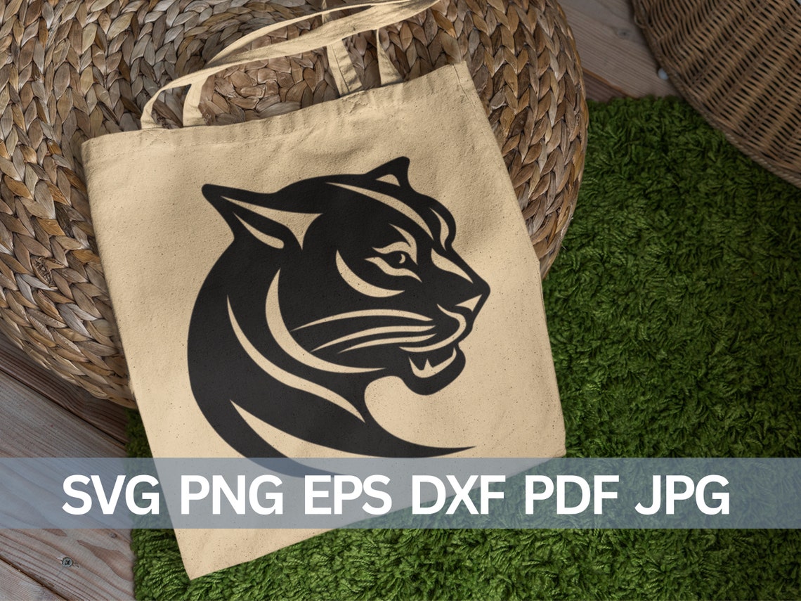 Panther Svg Panthers Svg Black Panther PNG Black Panthers - Etsy