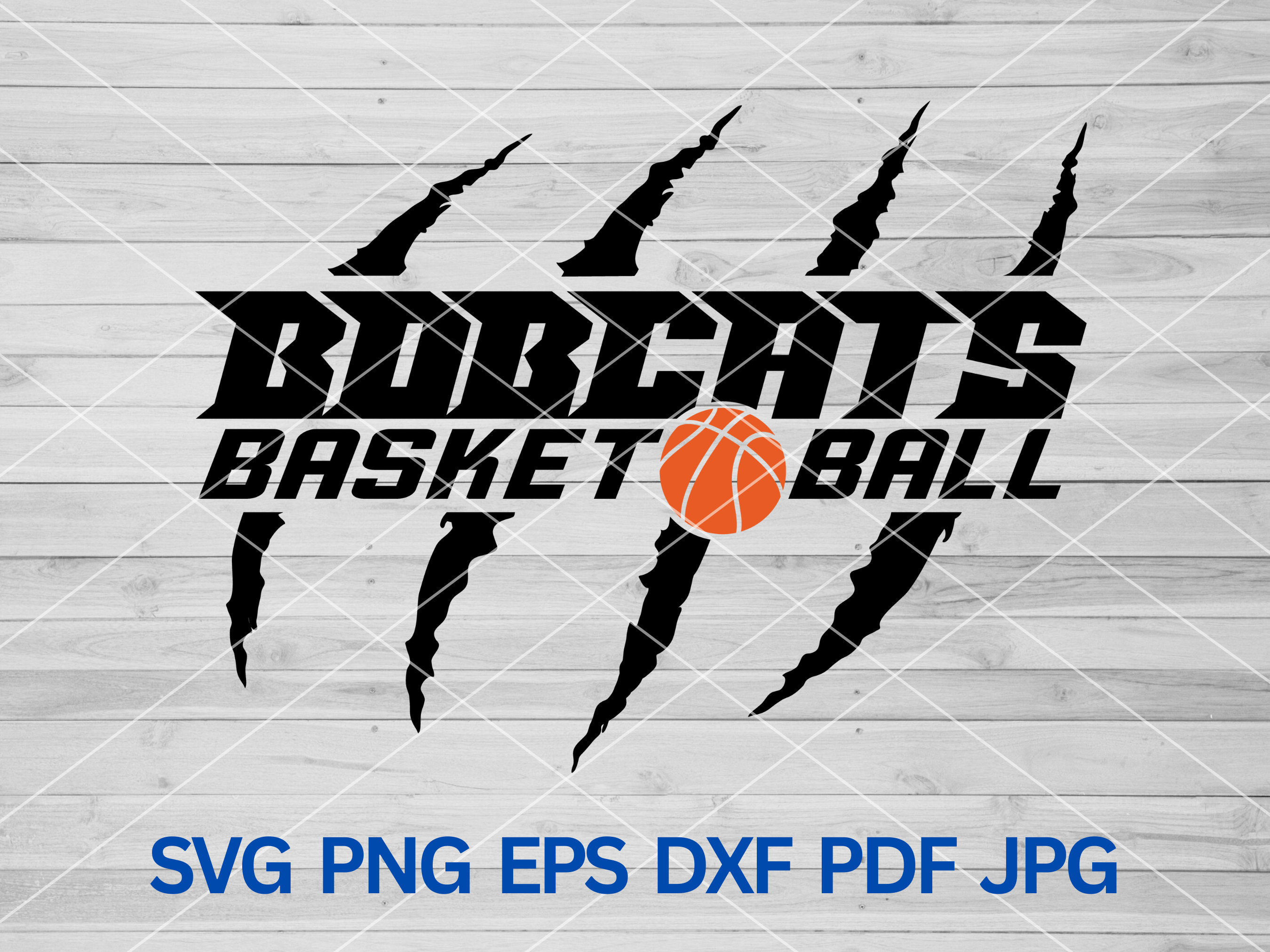 High School Bobcats Basketball Svg, Bobcat Svg, Bobcats Svg Cut Files ...