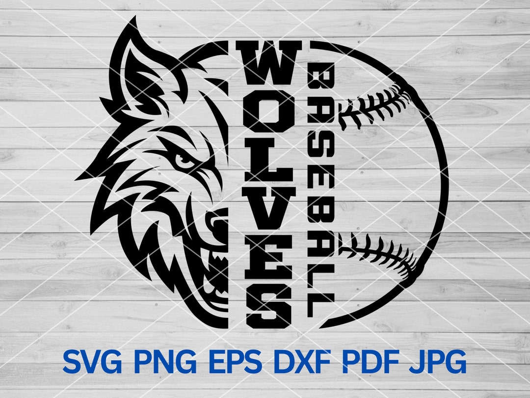 High School Wolves Baseball Svg, Wolves Pride Svg, Wolf Svg, Wolves Svg ...