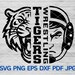 Tigers Wrestling Svg, Wrestler Svg, Tigers Mascot Svg, Tigers Svg Cut ...
