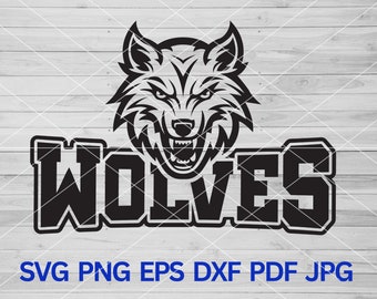 High School Wolves Football Svg, Wolf Pride Svg, Wolf Svg, Wolves Svg ...