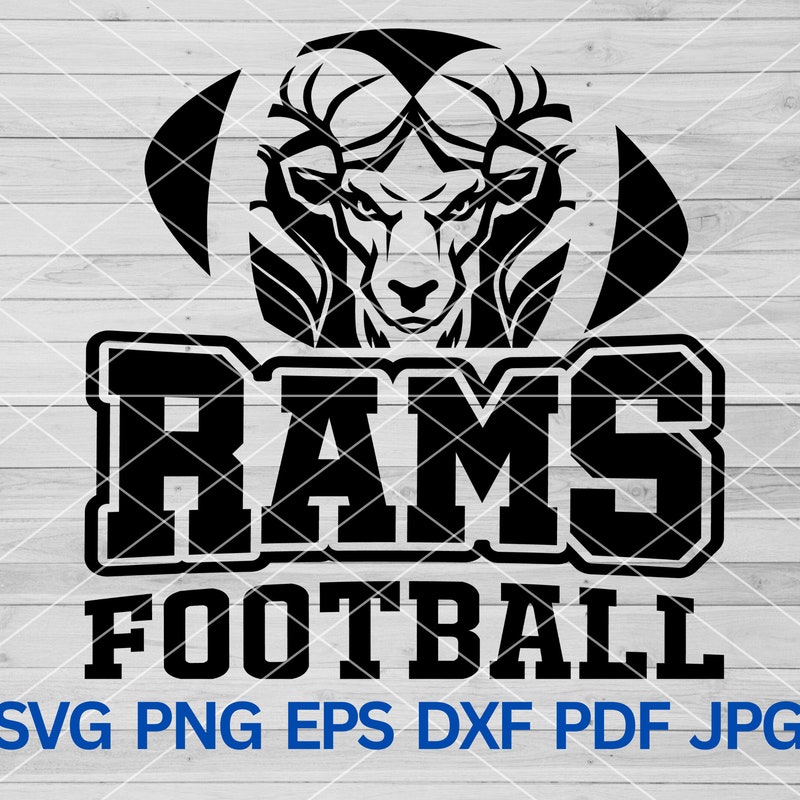 Rams Svg - Etsy