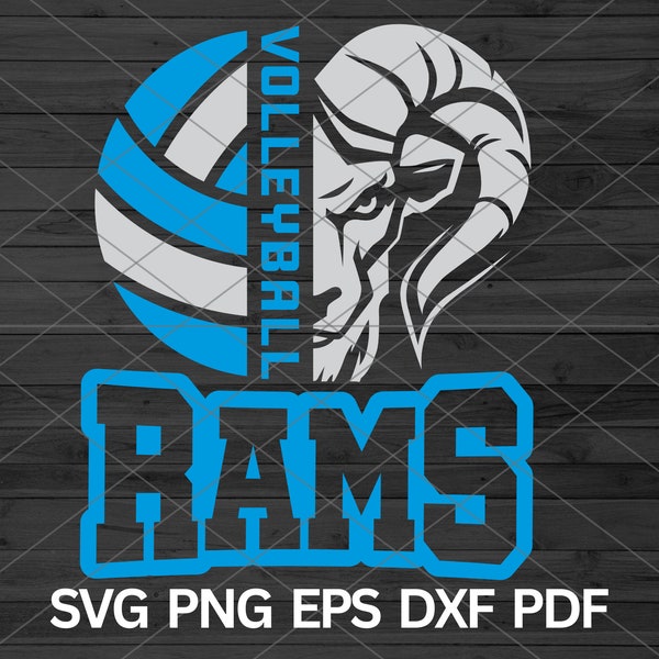 Rams Volleyball - Etsy