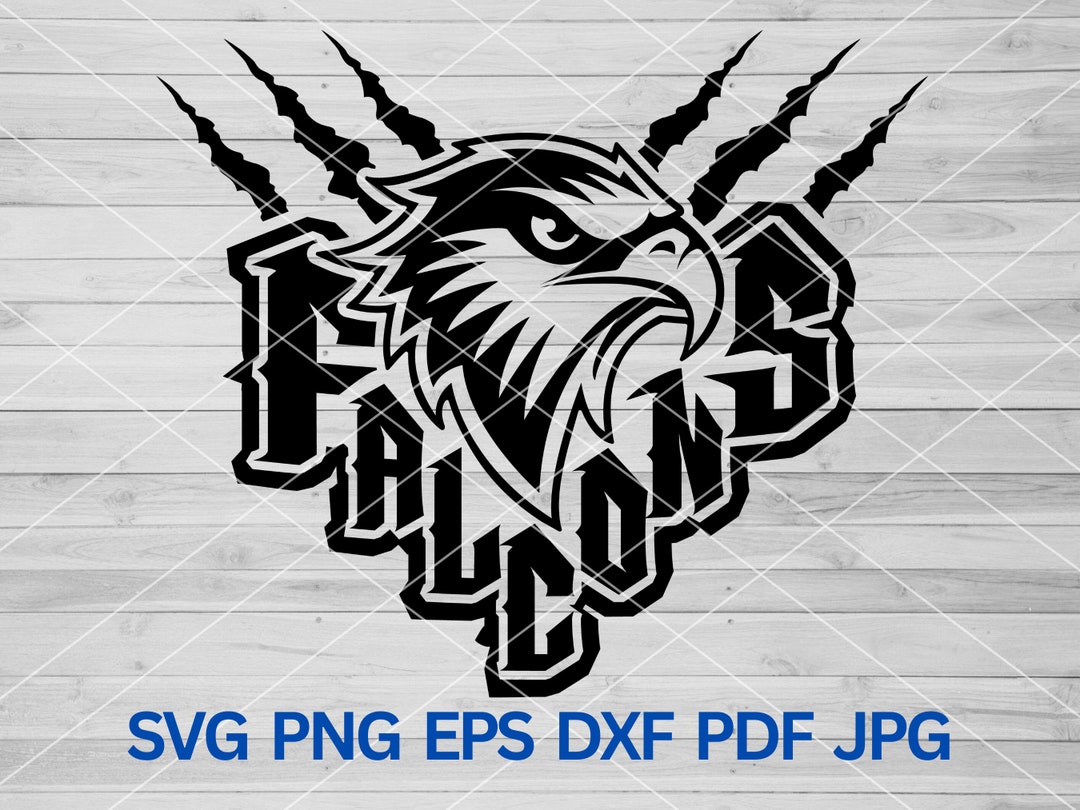 Falcons Svg, Falcon Svg Cut Files Cricut, Silhouette Falcon, Falcons ...