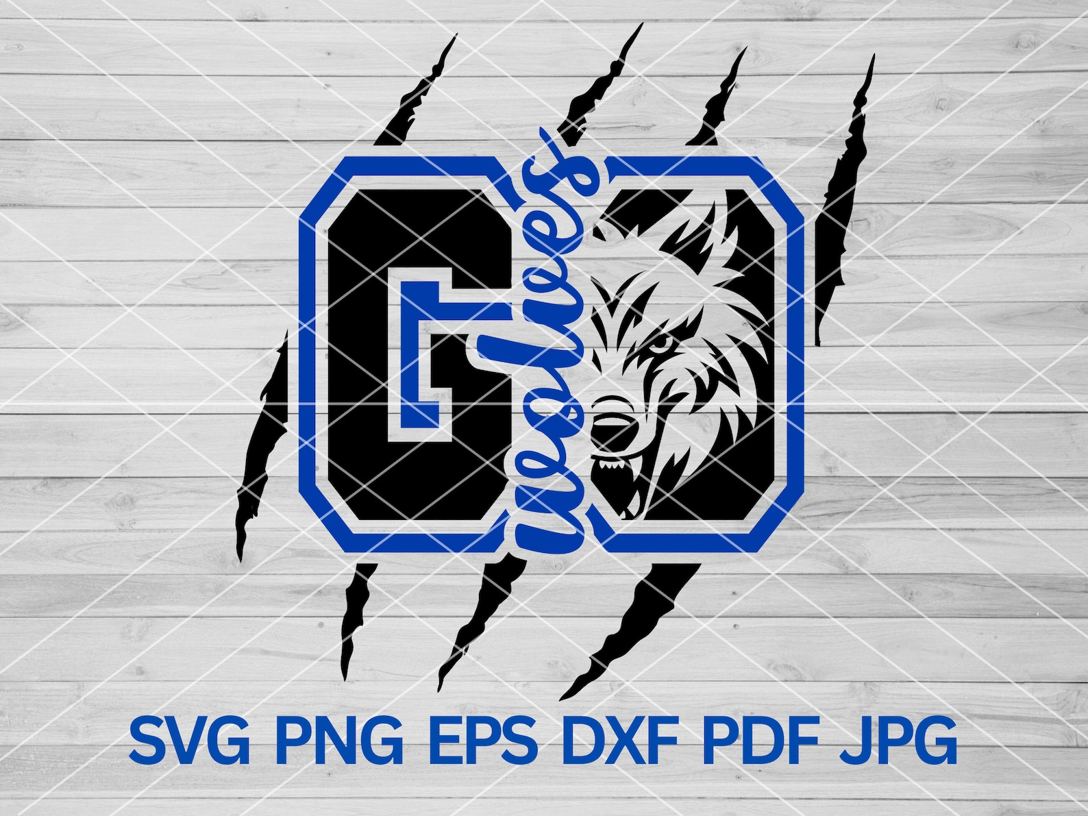 Go Wolves Svg, Wolf Svg, High School Wolves Sport Sublimation Svg ...