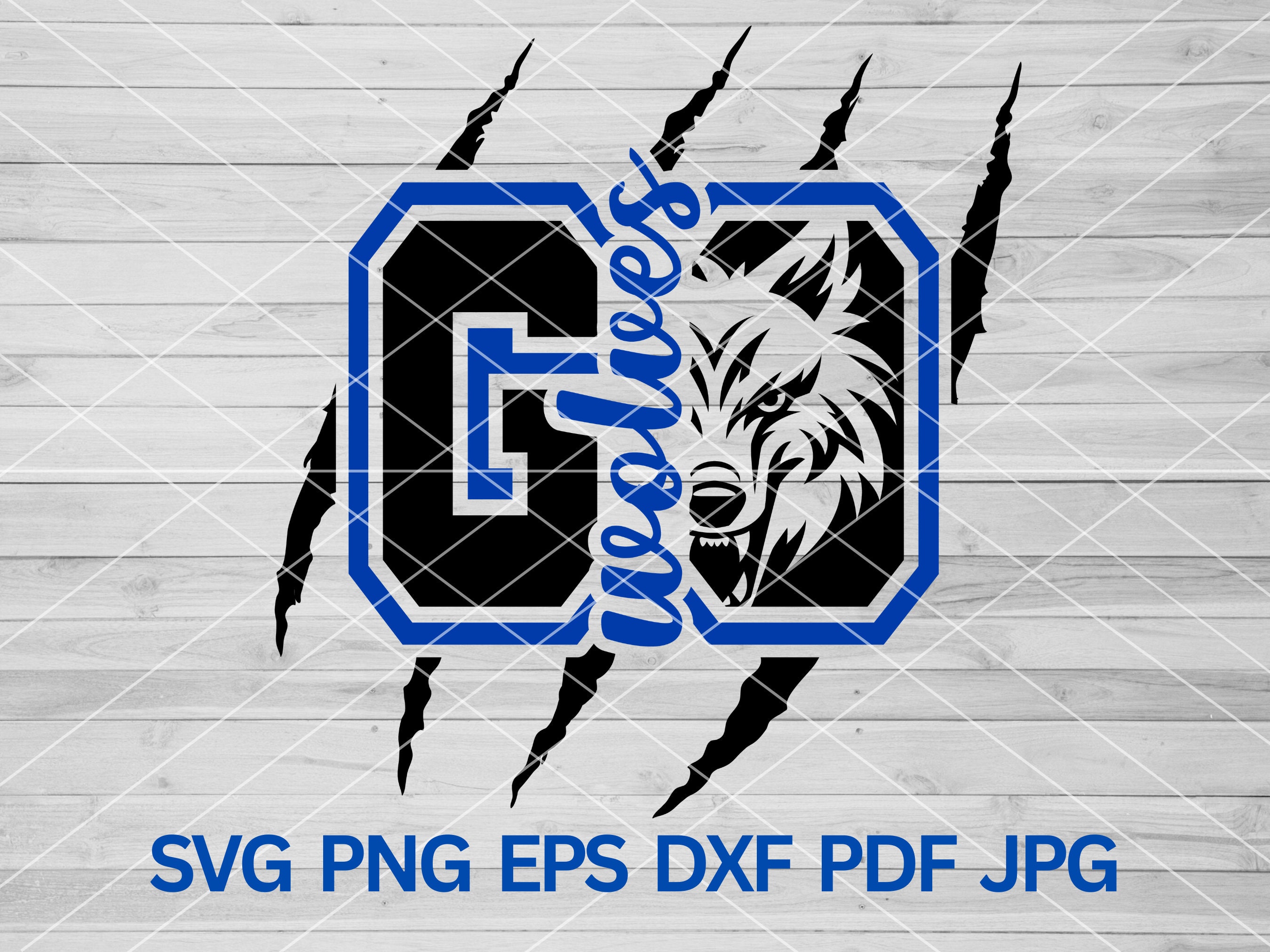 Go Wolves Svg, Wolf Svg, High School Wolves Sport Sublimation Svg ...