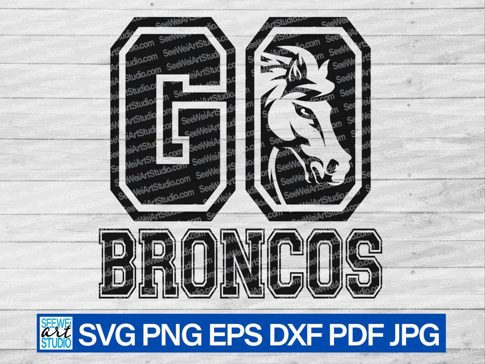 Go Broncos Svg, Broncos Svg, Broncos Mascot Svg, Broncos Cheer Mom ...