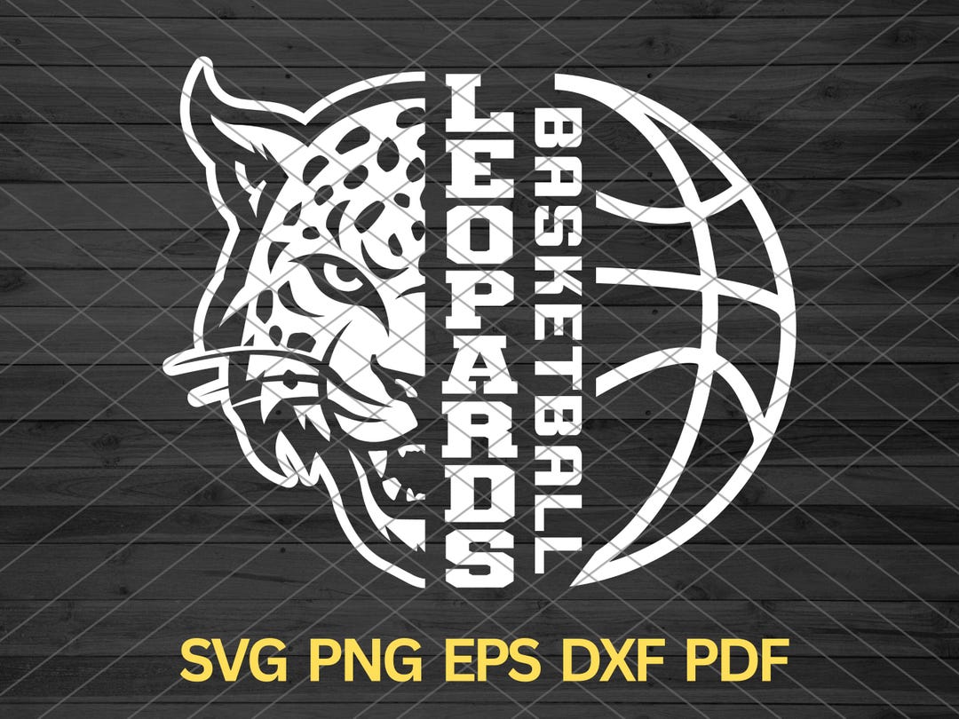 High School Leopards Basketball Svg, Leopard Svg, Leopards Svg Cut File ...