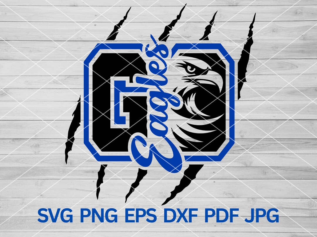 Go Eagles Svg, Eagle Bird SVG, Eagles Mascot Svg, High School Eagles ...
