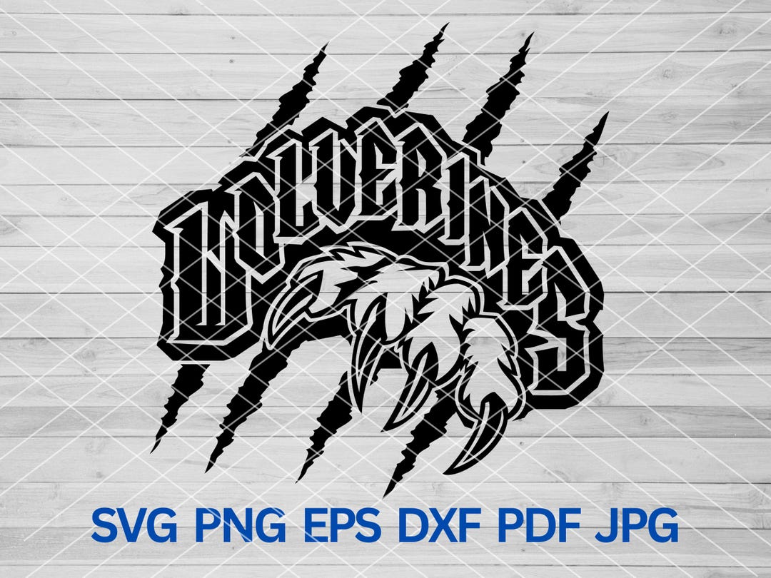Wolverines Svg, Wolverines Mascot Svg, Wolverines Cheer Svg, Wolverines ...