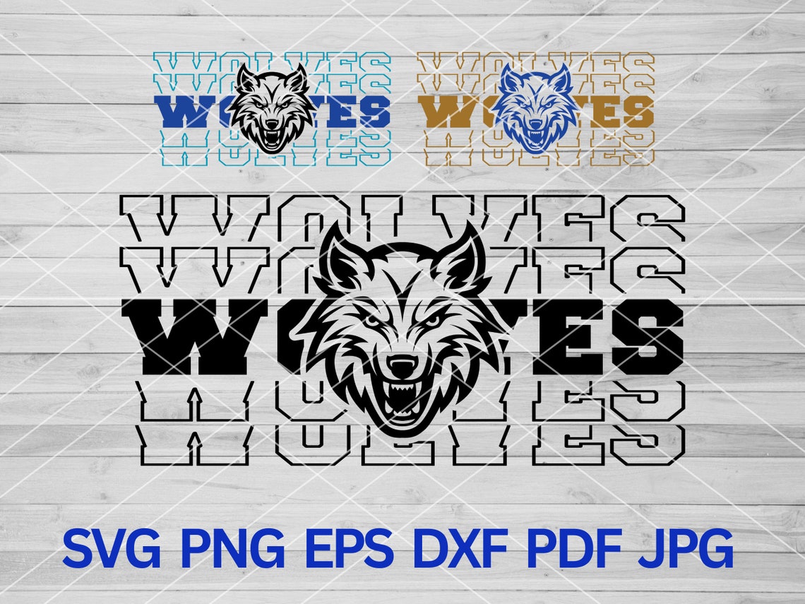 Wolves Svg Wolf SVG Wolves Cut File for Cricut Wolves Team - Etsy