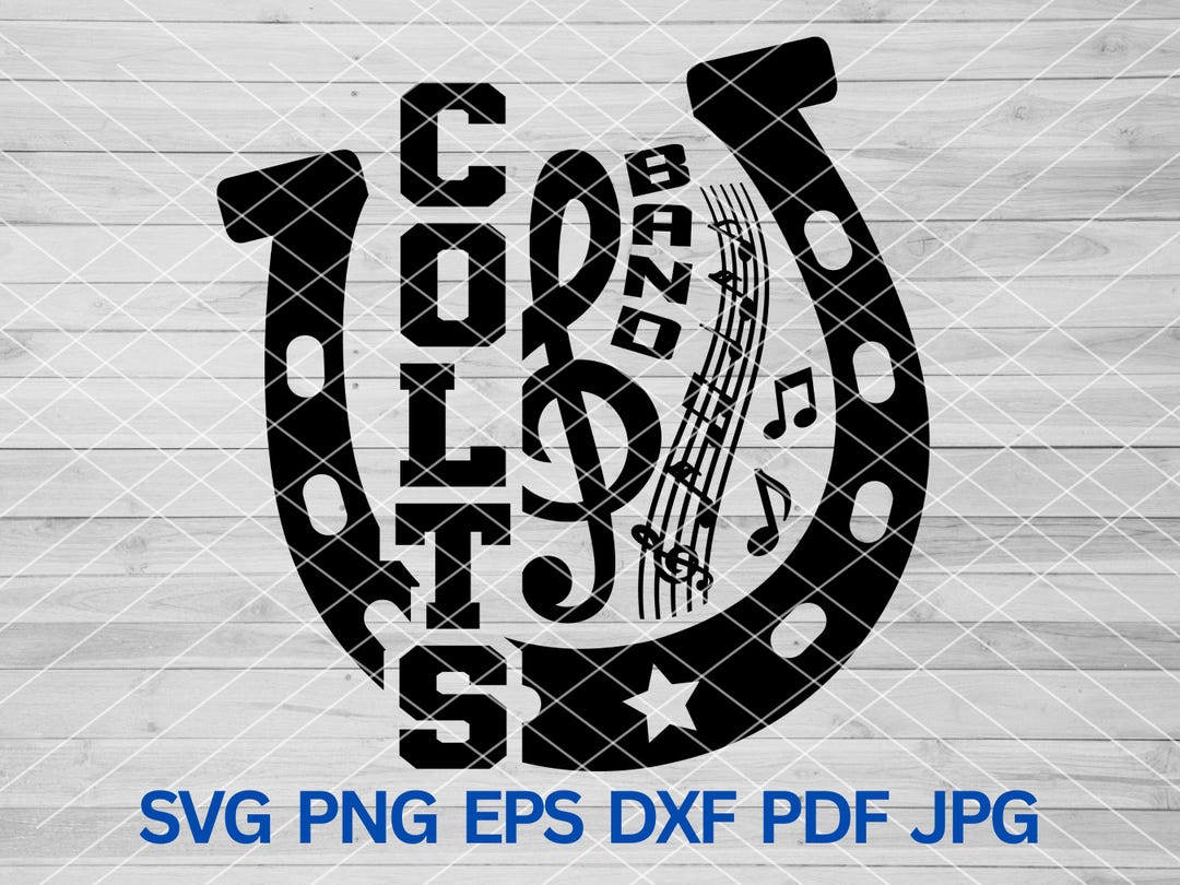 Colts Band Svg, Colts Marching Band Svg, Colts Svg, Colts Mascot Svg ...