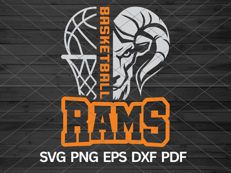 High School Rams Basketball Svg Ram Svg Rams Svg Rams Svg - Etsy