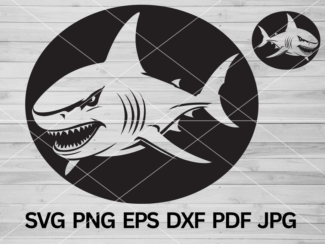 Shark Svg Shark Png Jaws Svg Shark Cut File Shark Head - Etsy Australia