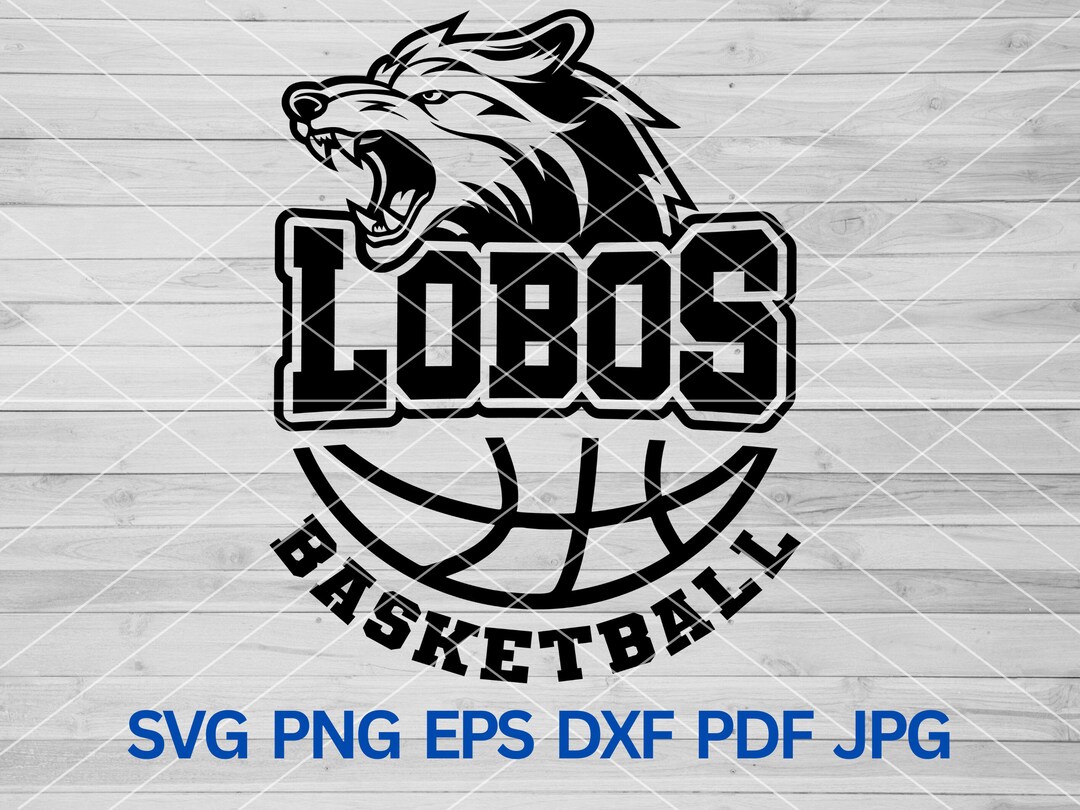 High School Lobos Basketball Svg, Lobos Pride Svg, Wolf Svg, Lobos Svg ...