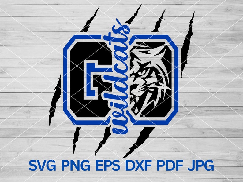 Go Wildcats Svg, Wildcats Svg, Wildcats Pride, Wildcats Mascot Svg ...