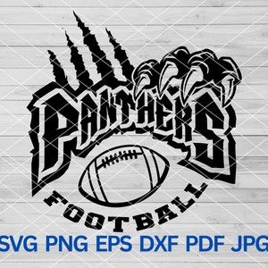 High School Panthers Football Svg, Panthers Pride Svg, Panther Svg ...