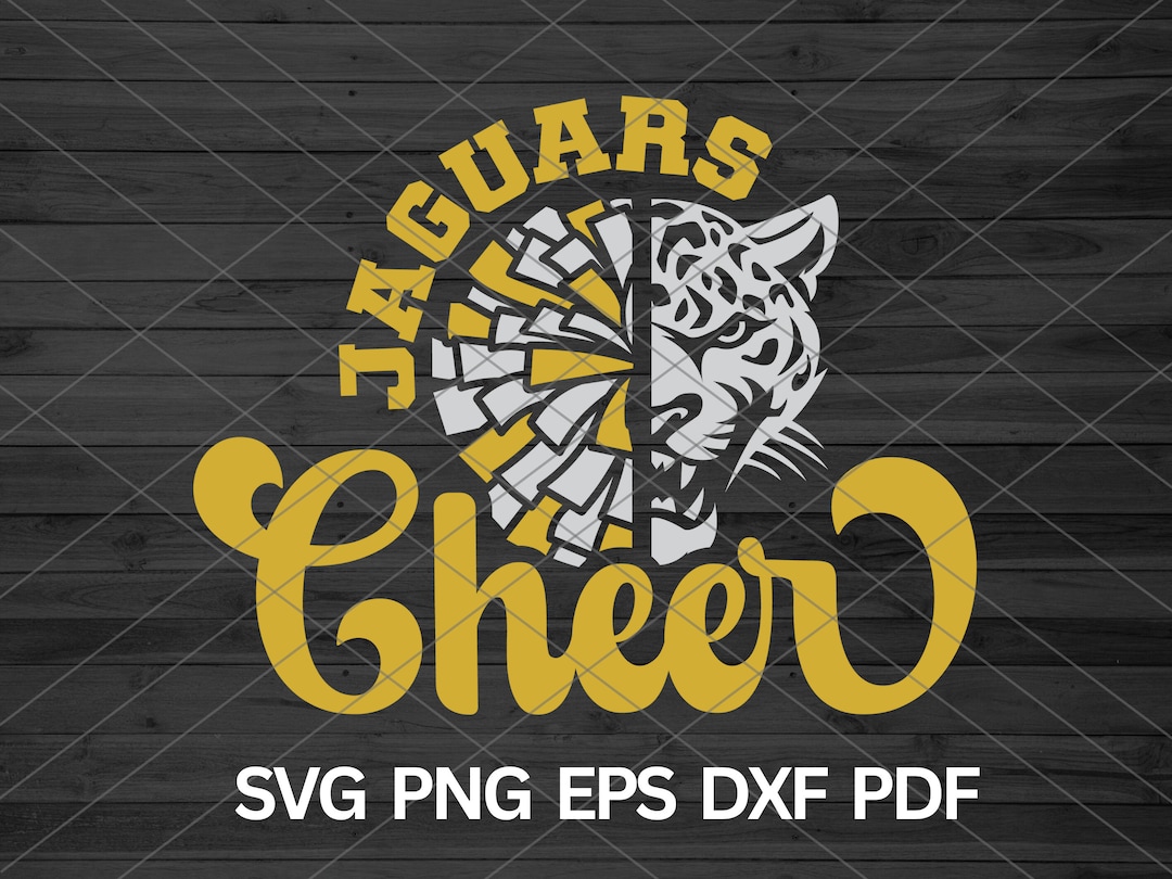Jaguars Cheer Svg, Jaguars Svg, Jaguars Mascot Svg, Jaguars School ...