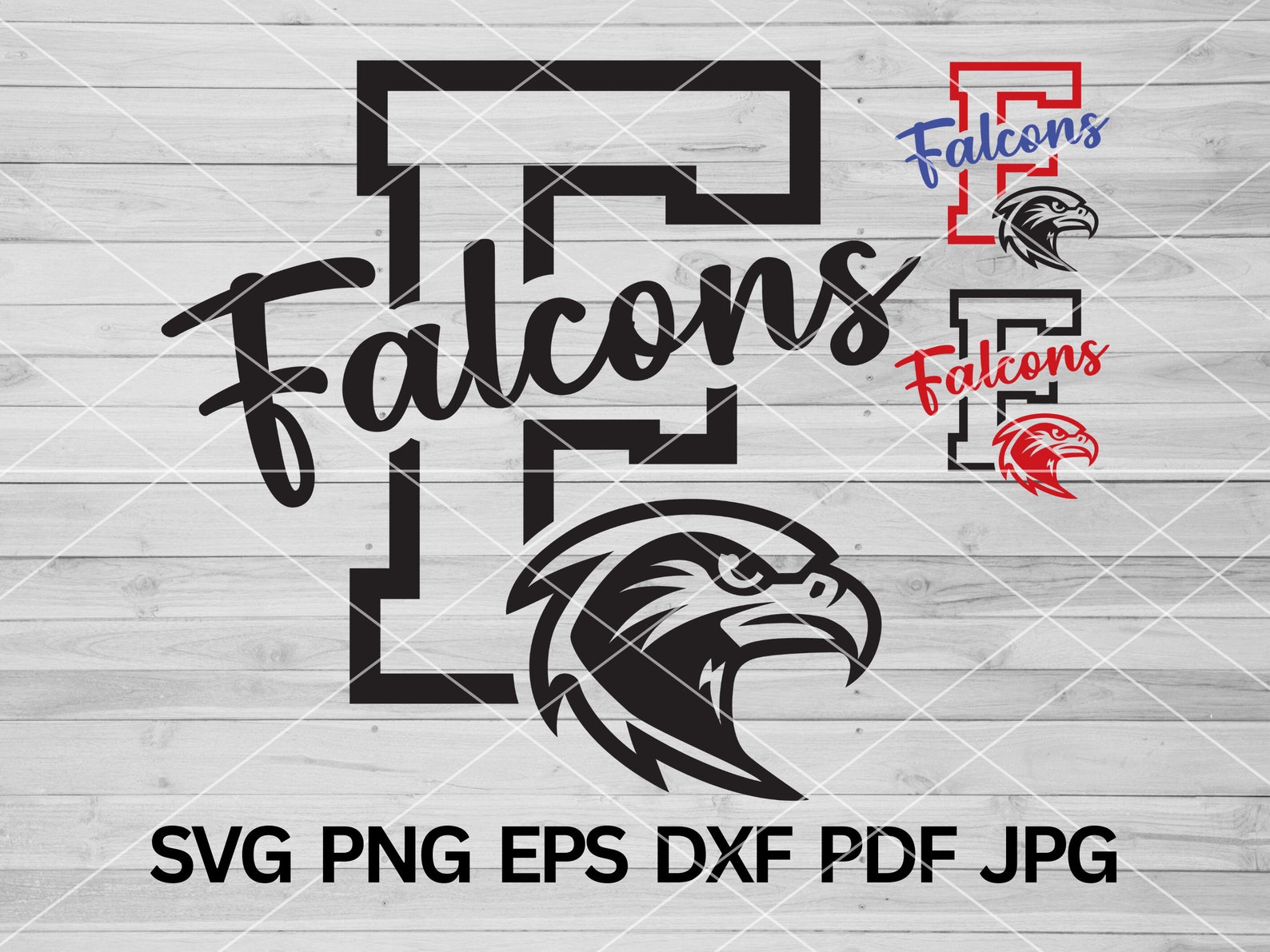 Falcons Svg, Falcon Svg Cut Files Cricut, Falcons Mascot Svg, Falcons ...