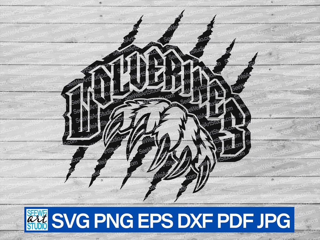 Wolverines Svg, Wolverines Mascot Svg, Wolverines Cheer Svg, Wolverines ...