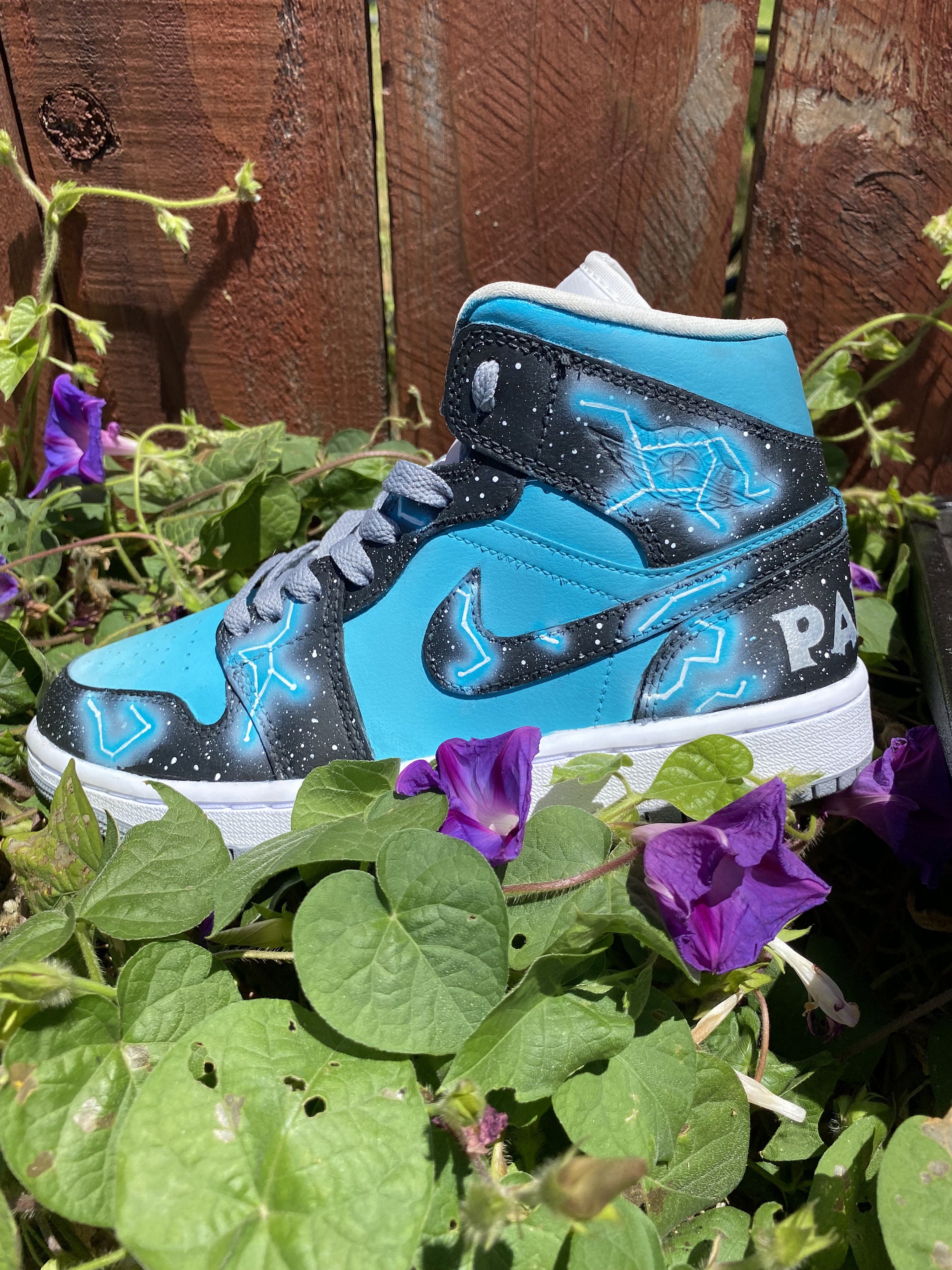 Astrology Galaxy Custom Air Jordan 1s - Etsy