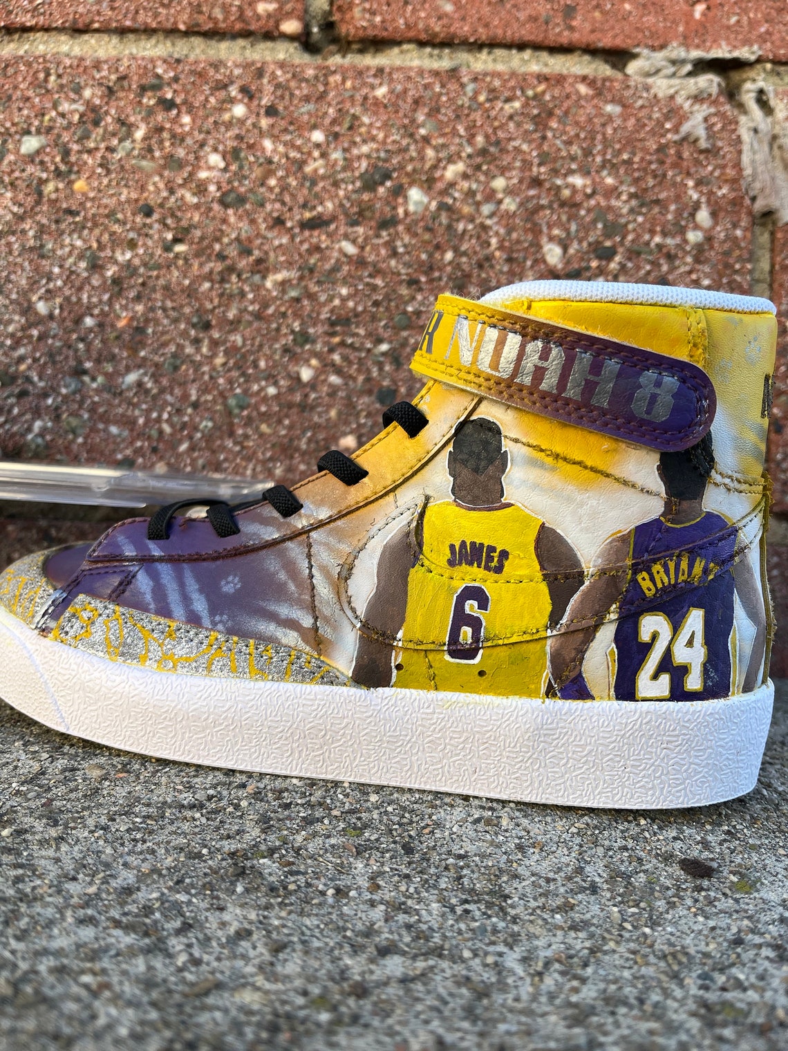 GOATS: Jordan, Kobe, Lebron Custom Nike Shoes - Etsy