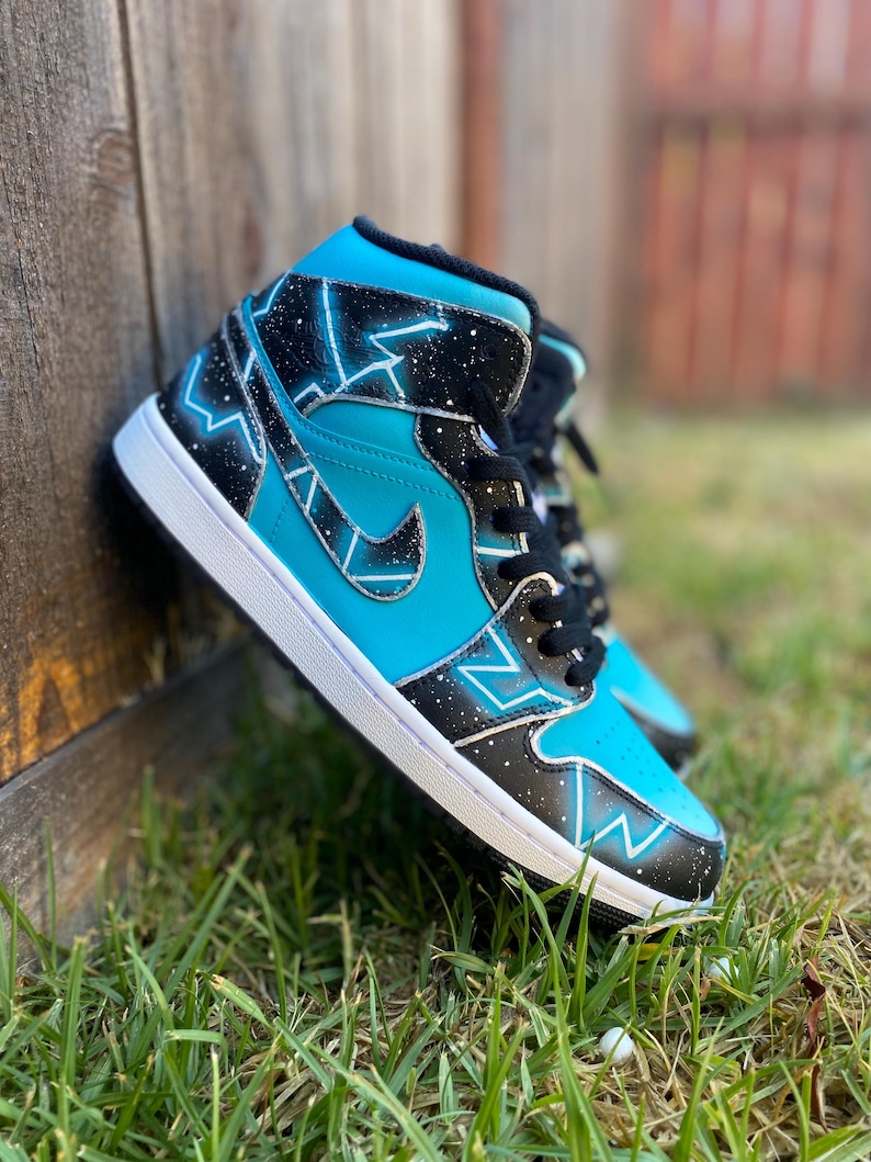 Astrology Galaxy Custom Air Jordan 1s - Etsy
