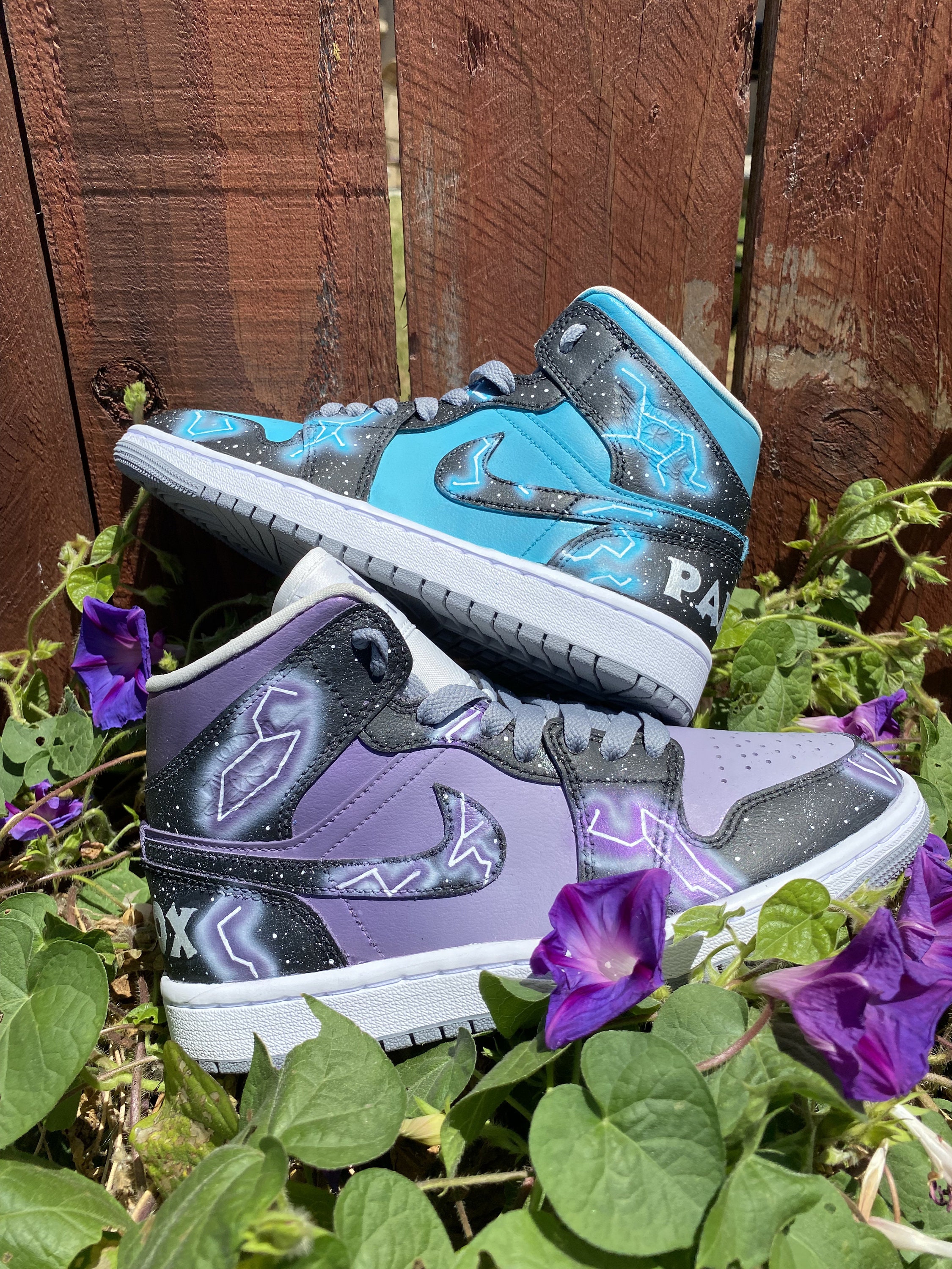 Astrology Galaxy Custom Air Jordan 1s - Etsy