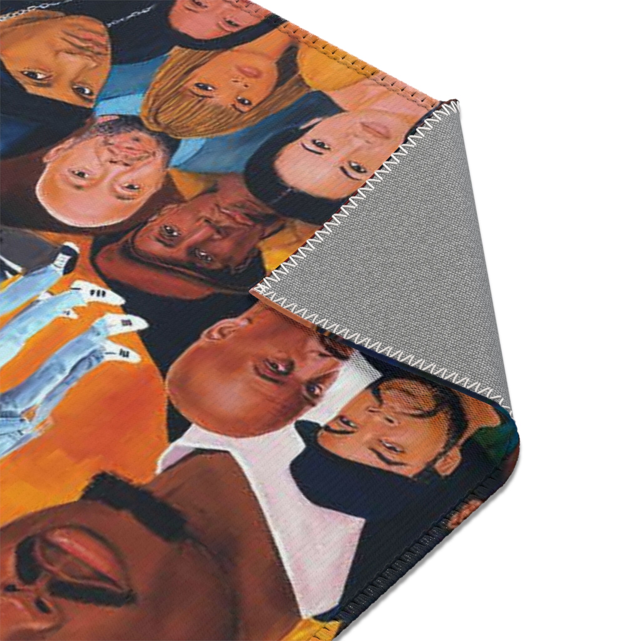 50 Year Anniversary: Hip Hop Legends Area Rug Featuring Tupac and ...